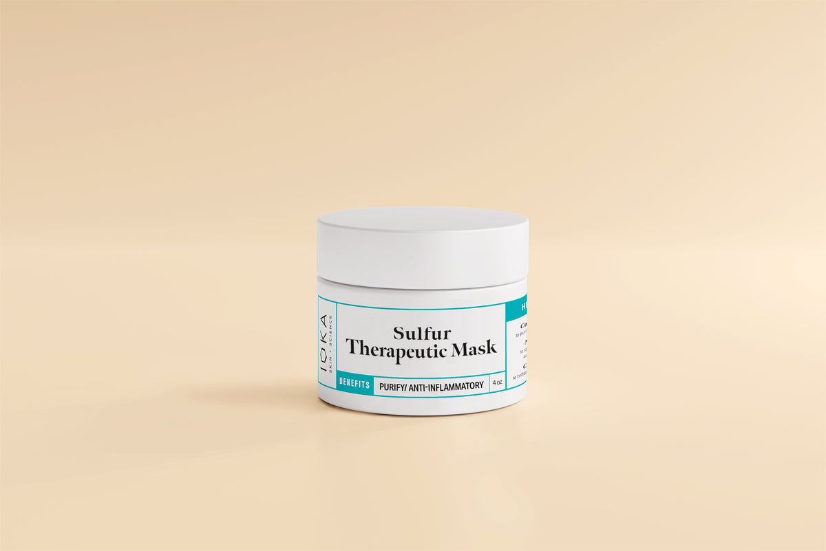Sulfur Therapeutic Mask Back Bar | IOKA Skin+Science